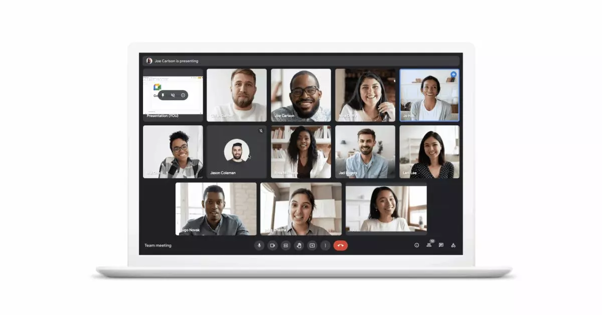 Pembatalan hingar latar belakang Google Meet mendapat pelancaran yang lebih luas