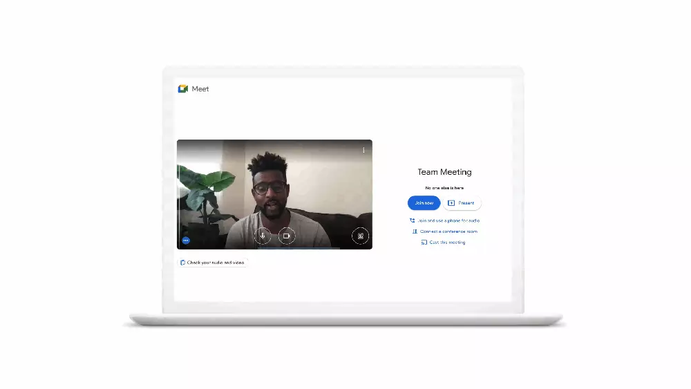 Täze Google Meet UI: Has gowy dolandyryşlar, wideo fonlary 2439_6