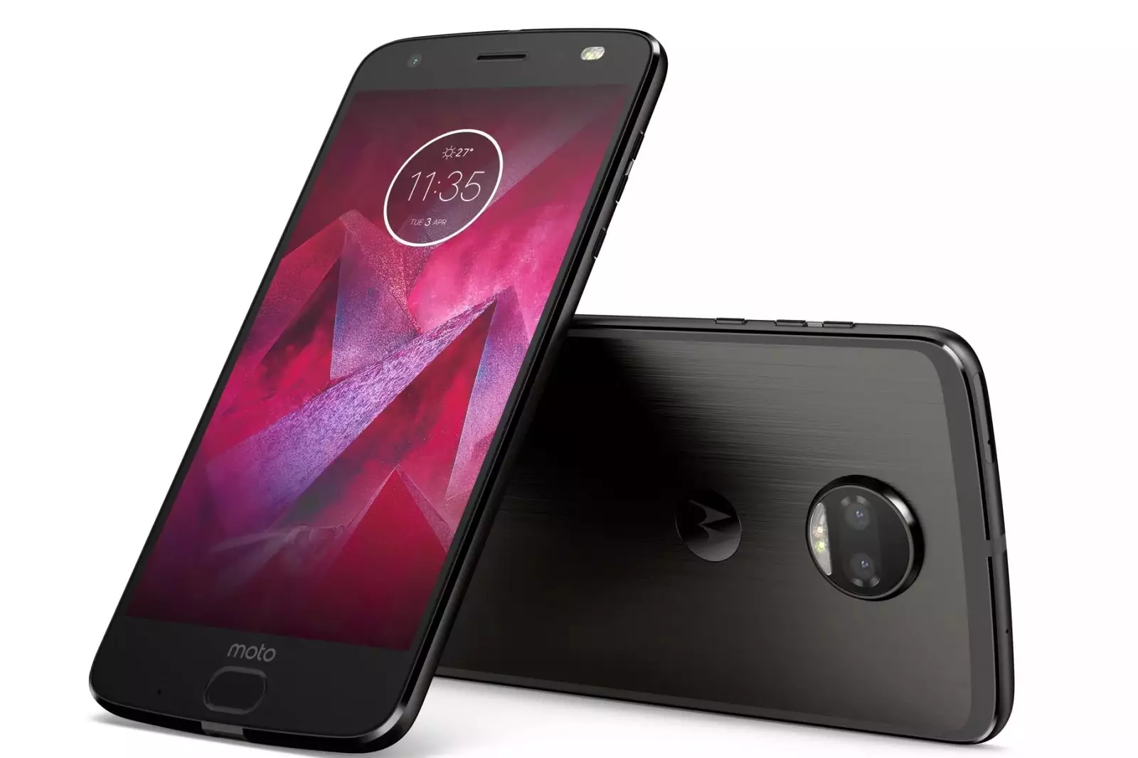 Motorola Moto Z2 Force w / Snapdragon 835, goşa kameraly gurnama, 64 Gb ammar, 6mm inçe 24478_1