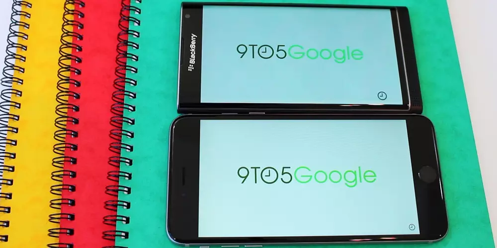 BlackBerry PRIV vs. iPhone 6s Plus - Musuh lawas ketemu maneh [Video comparison] 24597_1