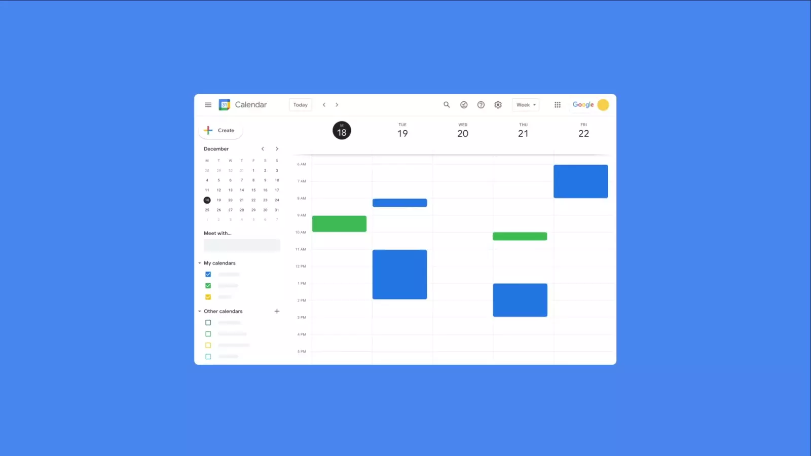 Google Calendar haufinyane e tla u lumella ho arolelana sebaka sa hau sa mosebetsi 2518_1