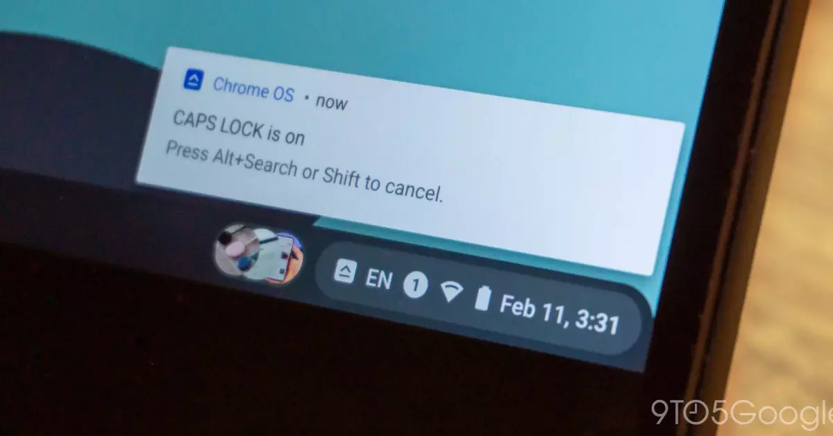 Chrome OS för att lägga till Google Kalender i snabbinställningar