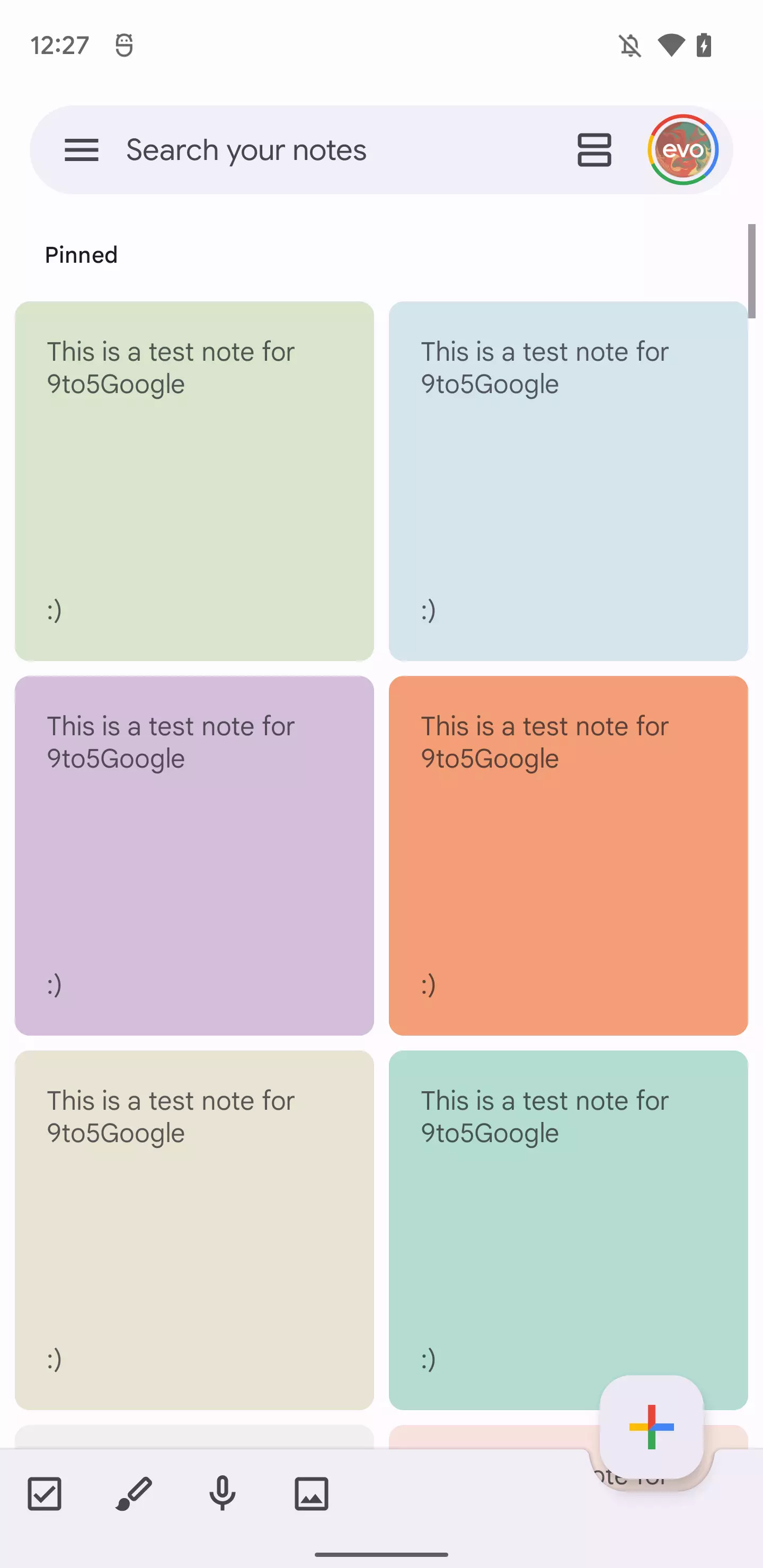 Google Keep sta ottenendo un nuovo design dei widget Material You 2535_2