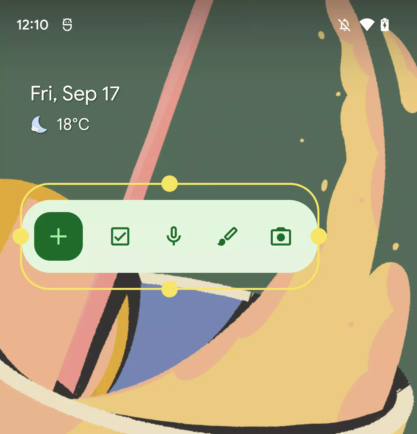 Google Keep 正在重新设计 Material You 小部件 2535_8