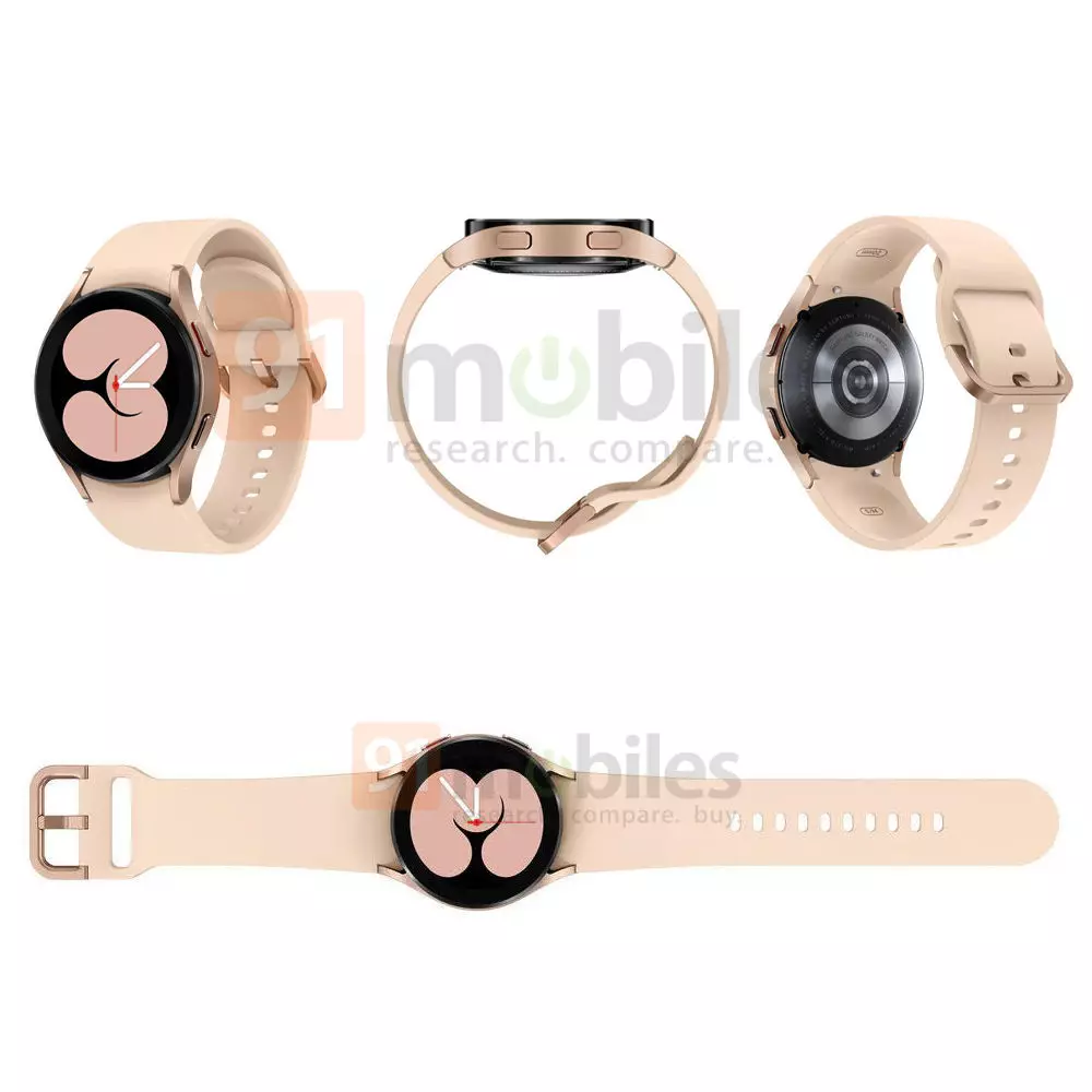 E tele atu ata o le Galaxy Watch 4 e tafe mai i lanu, mamanu 25370_5