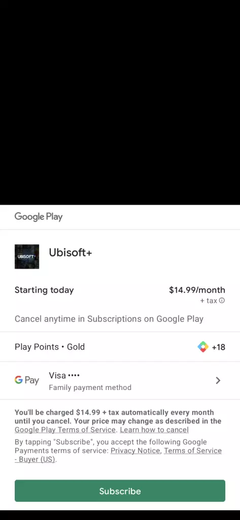 Ora puoi abbonarti a Ubisoft+ dall'app Stadia 25392_5