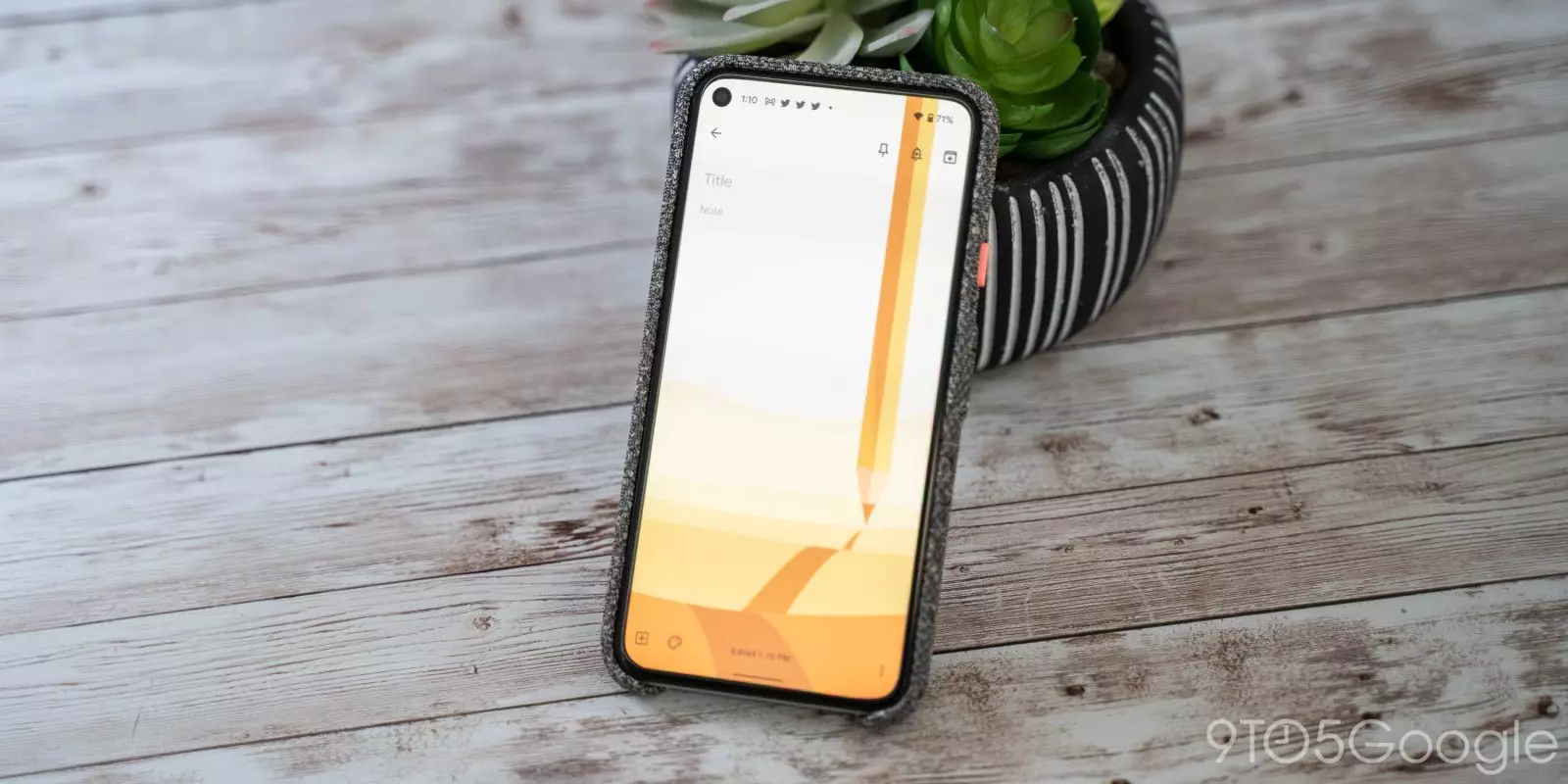 Widget Google Keep dengan Bahan yang Anda desain digoda di Pixel 6 2539_1