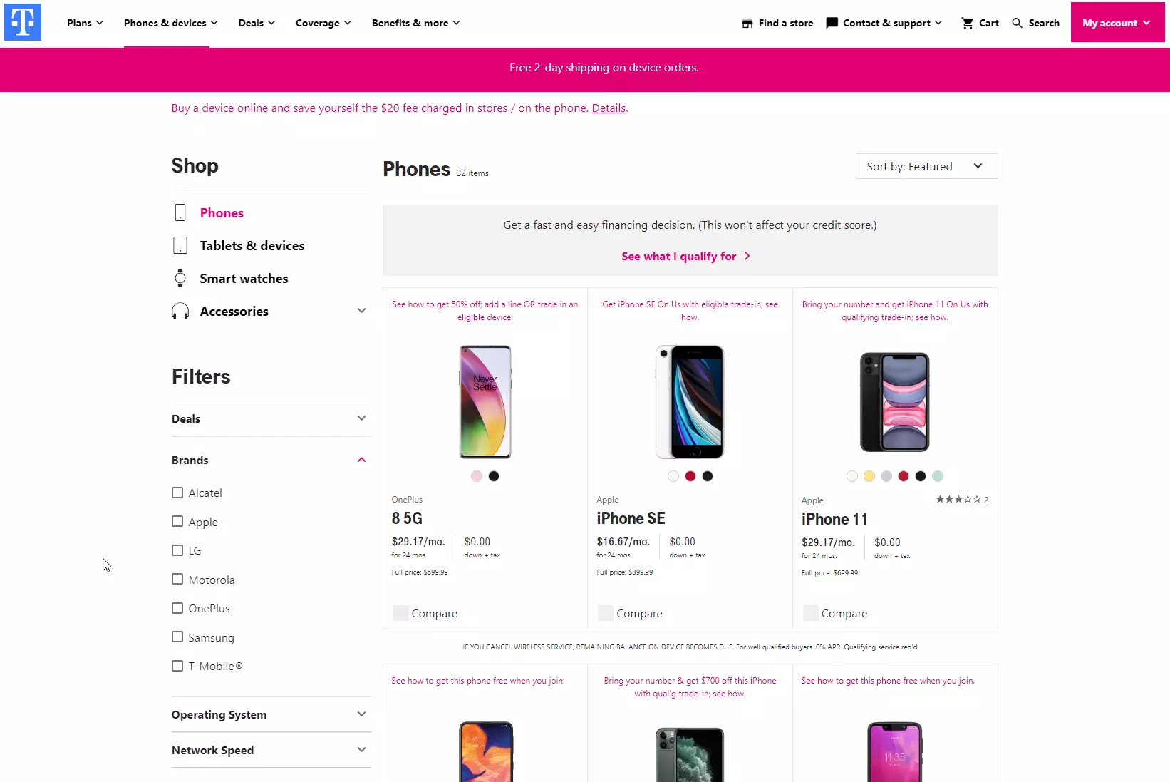 Google Pixel forsvinder fra T-Mobiles netbutik 25814_2