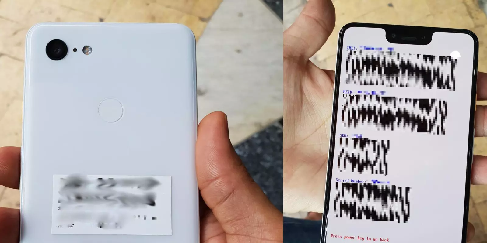 Google Pixel 3 XL igipimo gisa nkicyemeza Snapdragon 845, 4GB ya RAM 26043_1