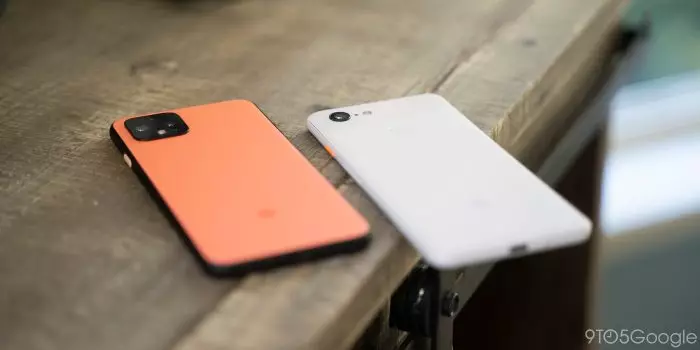 Pixel 4 болон Pixel 3