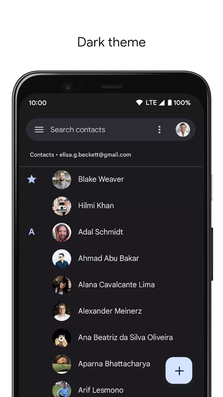 Google Contacts er det første store materialet du redesigner 26428_3