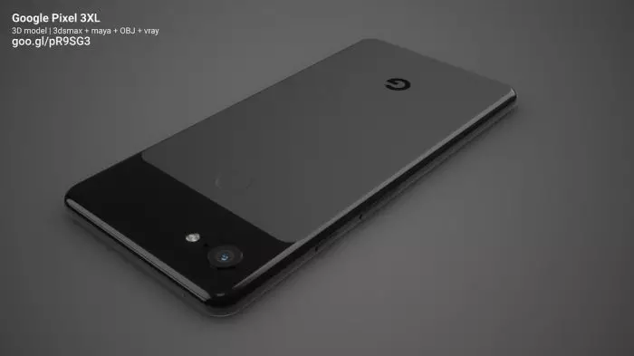 Google Pixel 3 i Pixel 3 XL prikazani u novim modelima i detaljnim 3D renderima 26712_4