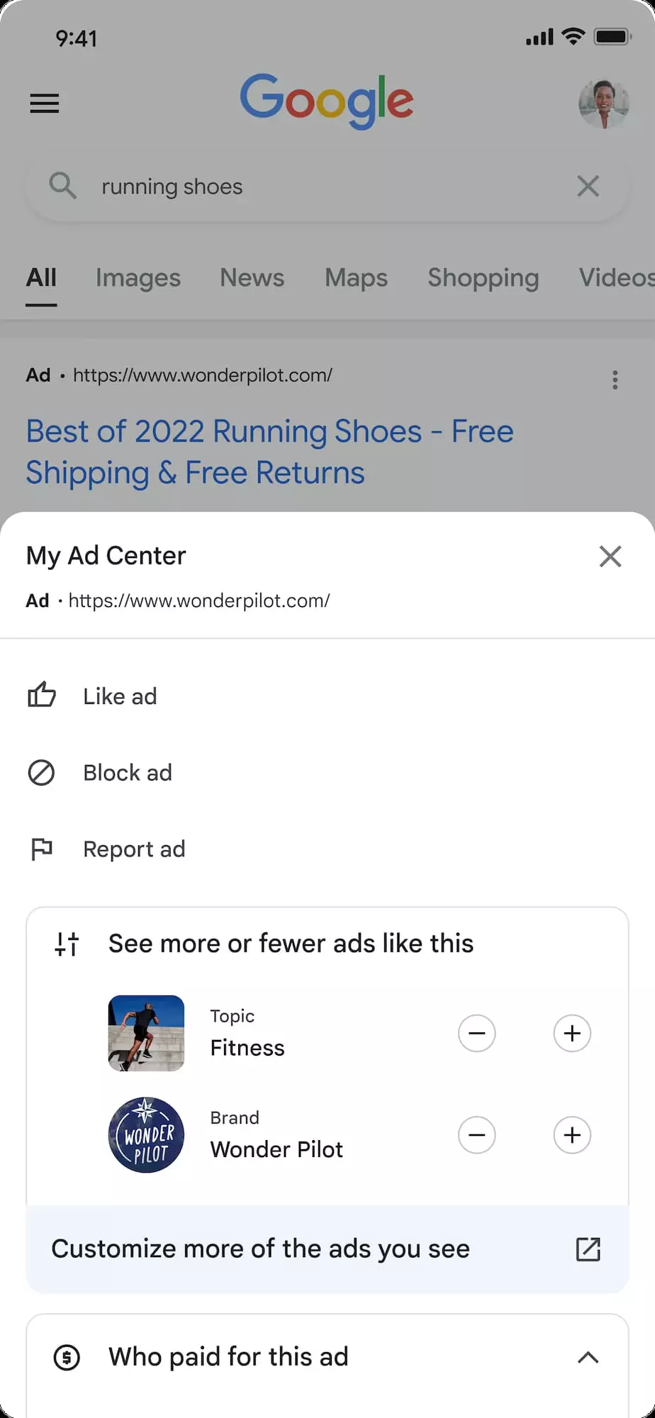 Google 'My Ad Center' pèmèt ou kontwole anons pa sijè ak mak 2676_6