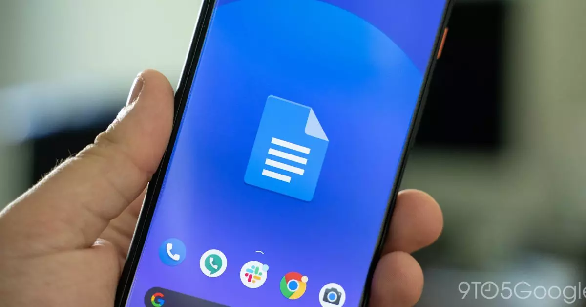 Google Docs ji bo Android guherandina Microsoft Office zêde dike