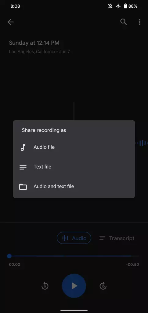 Google Recorder 2.0 aveese Save to Google Drive ala pupuu 2695_3