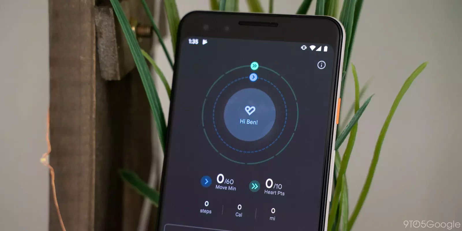 google fit pikeun android kalawan mode poék