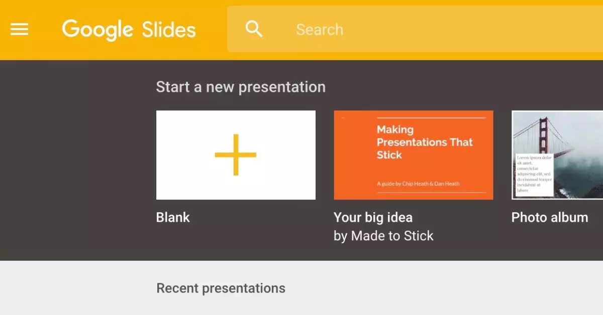 Google Slides e nchafalitsoe ka Li-add-on tsa batho ba bang, khokahanyo ea Google Keep, le tse ling