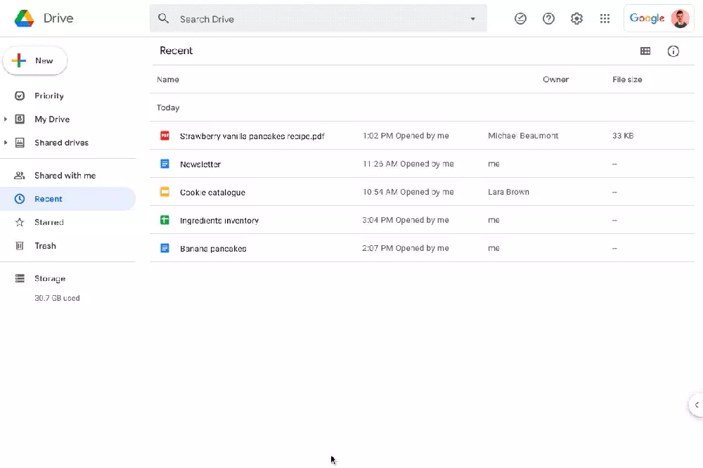 Google Docs ningkatkeun impor PDF sareng gambar, tabel 2716_2