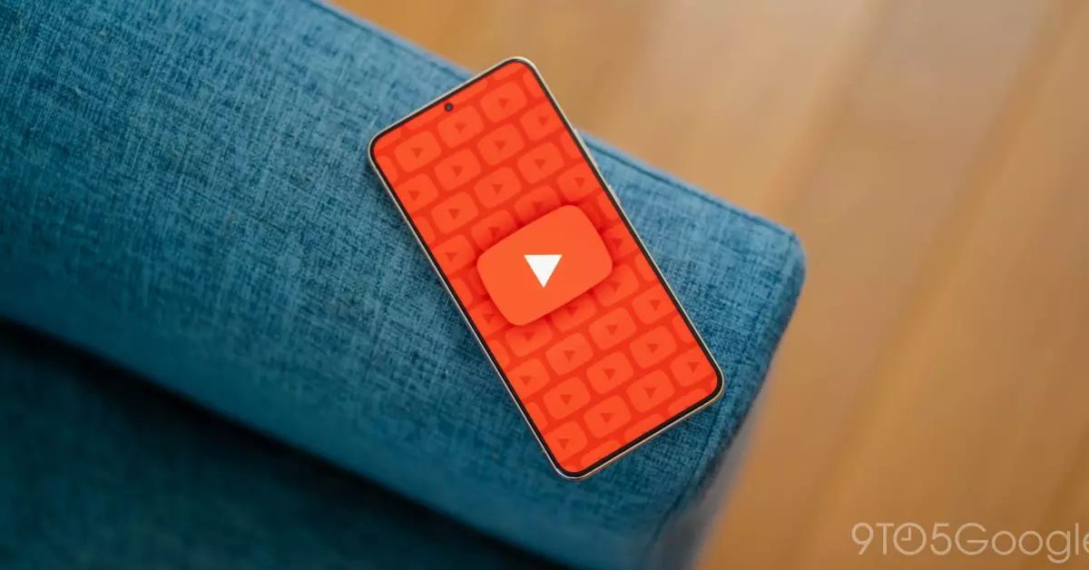 YouTube op mobyl krijt in nije 'Like' knop-animaasje