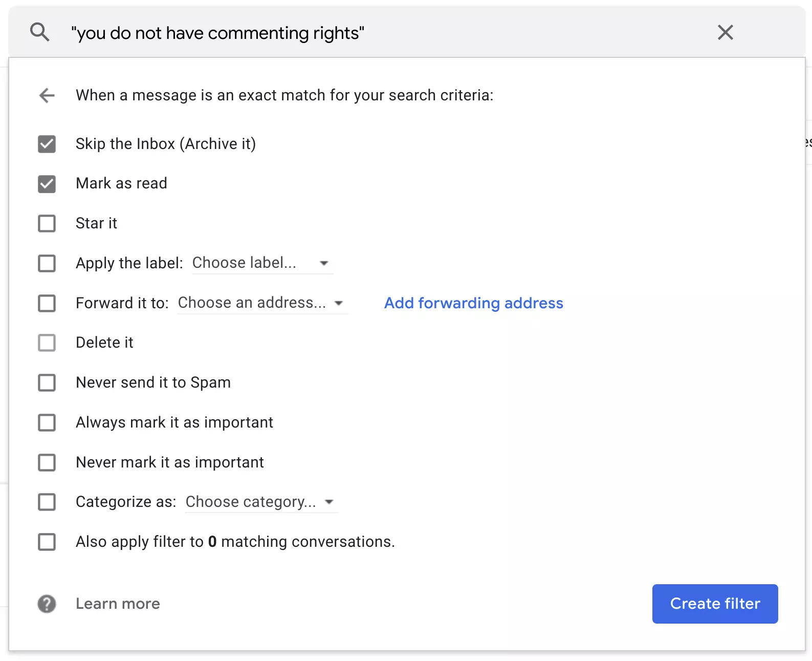 Komentar Google Documents disalahgunakan untuk mengirim email spam 2740_4