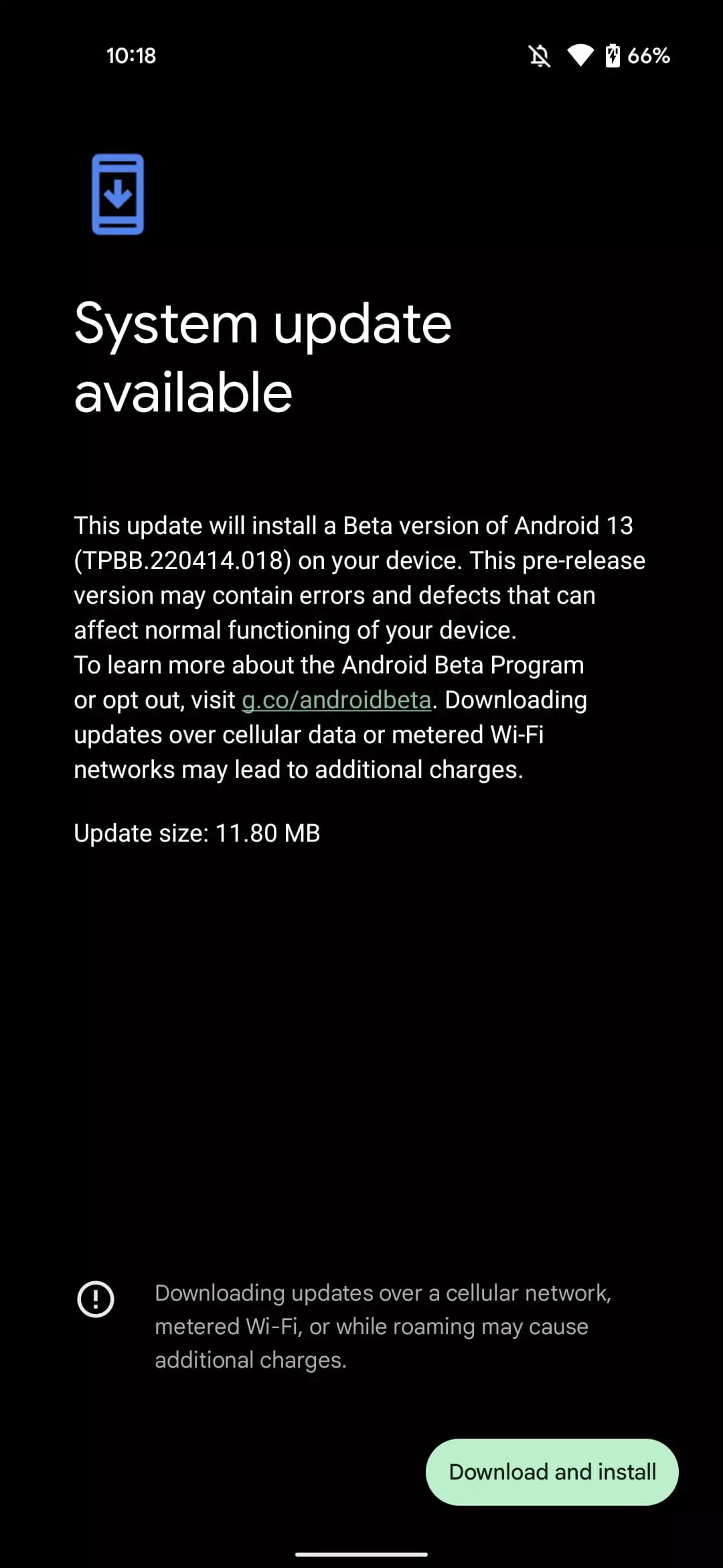 Inilunsad ng Google ang Android 13 Beta 2.1 na may mga pag-aayos ng bug para sa Pixel 274_2