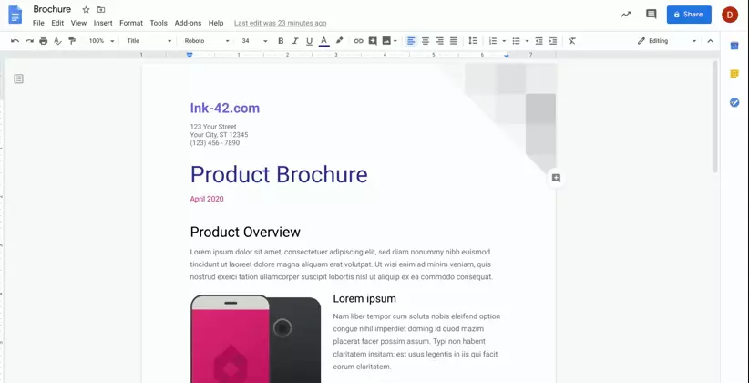 Google redesignet hoe't jo diele yn Drive, Docs, Slides, mear 2781_4