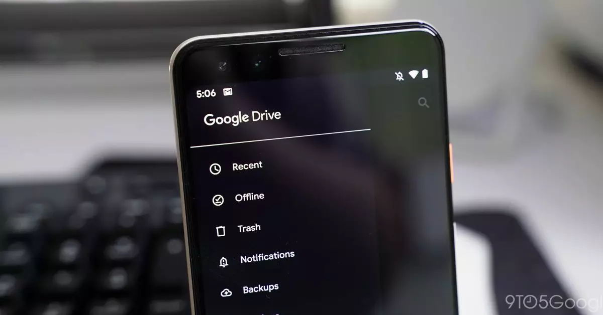 L'escàner de documents de Google Drive canvia d'imatge Material