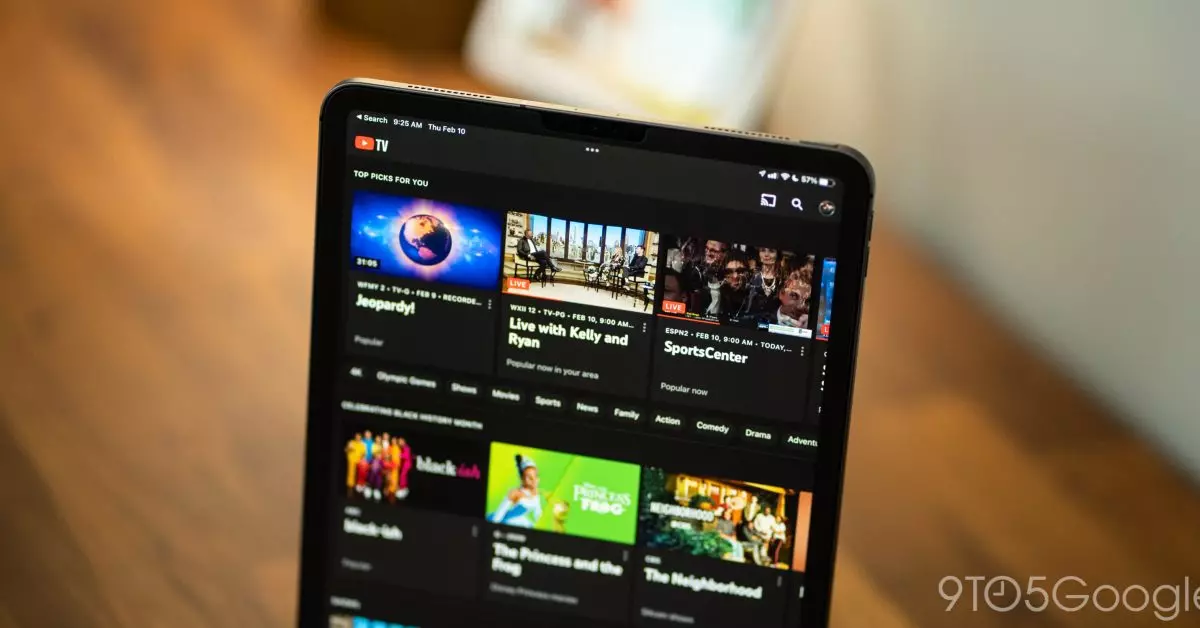 YouTube TV za iPhone predstavlja sliku u slici (PiP)