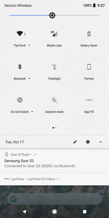 Das Google Pixel 2 hat ein dunkles Design, wenn Sie Ihr Hintergrundbild ändern 28166_4