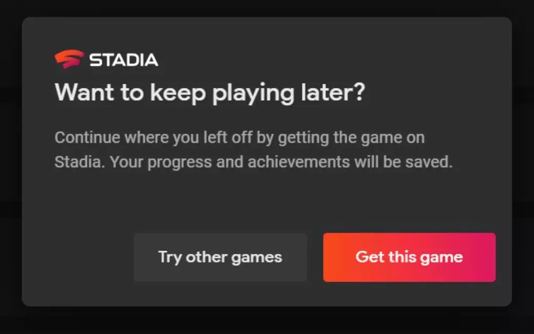 Stadia fügt kostenlose Testversionen für Spiele hinzu 2941_3