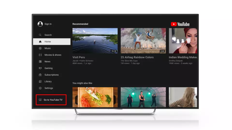 Soluzzjoni alternattiva ta' YouTube TV Roku