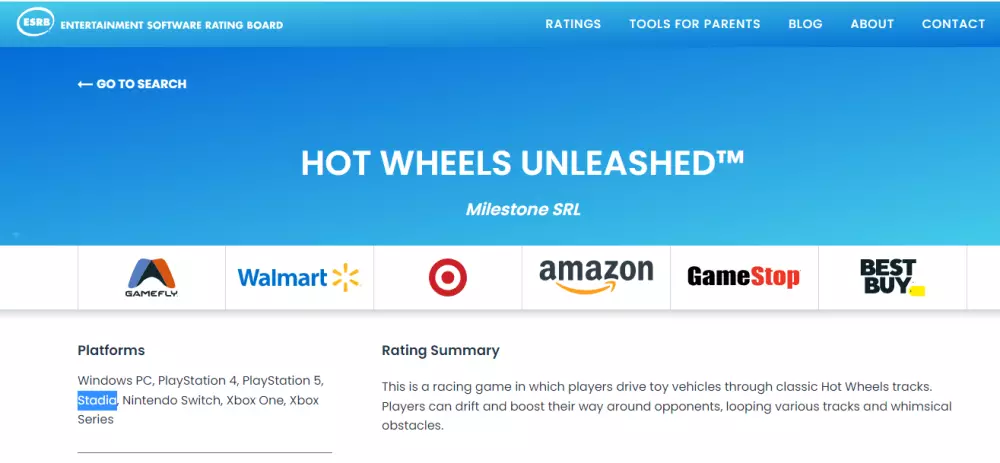 Το Hot Wheels Unleashed αξιολογήθηκε για την κυκλοφορία του Google Stadia, περισσότερα 2975_2