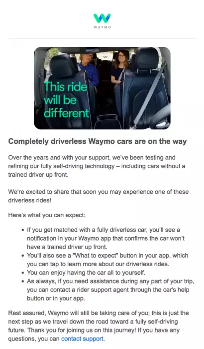 Waymo මගීන් සමඟ 'සම්පූර්ණයෙන්ම රියදුරු රහිත මෝටර් රථය' පරීක්ෂා කිරීම ආරම්භ කරයි 3055_2