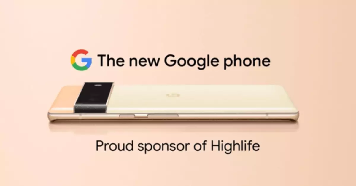 Pixel 6 Annonce Kampagne fänkt a UK w / Highland TV Sponsoring un