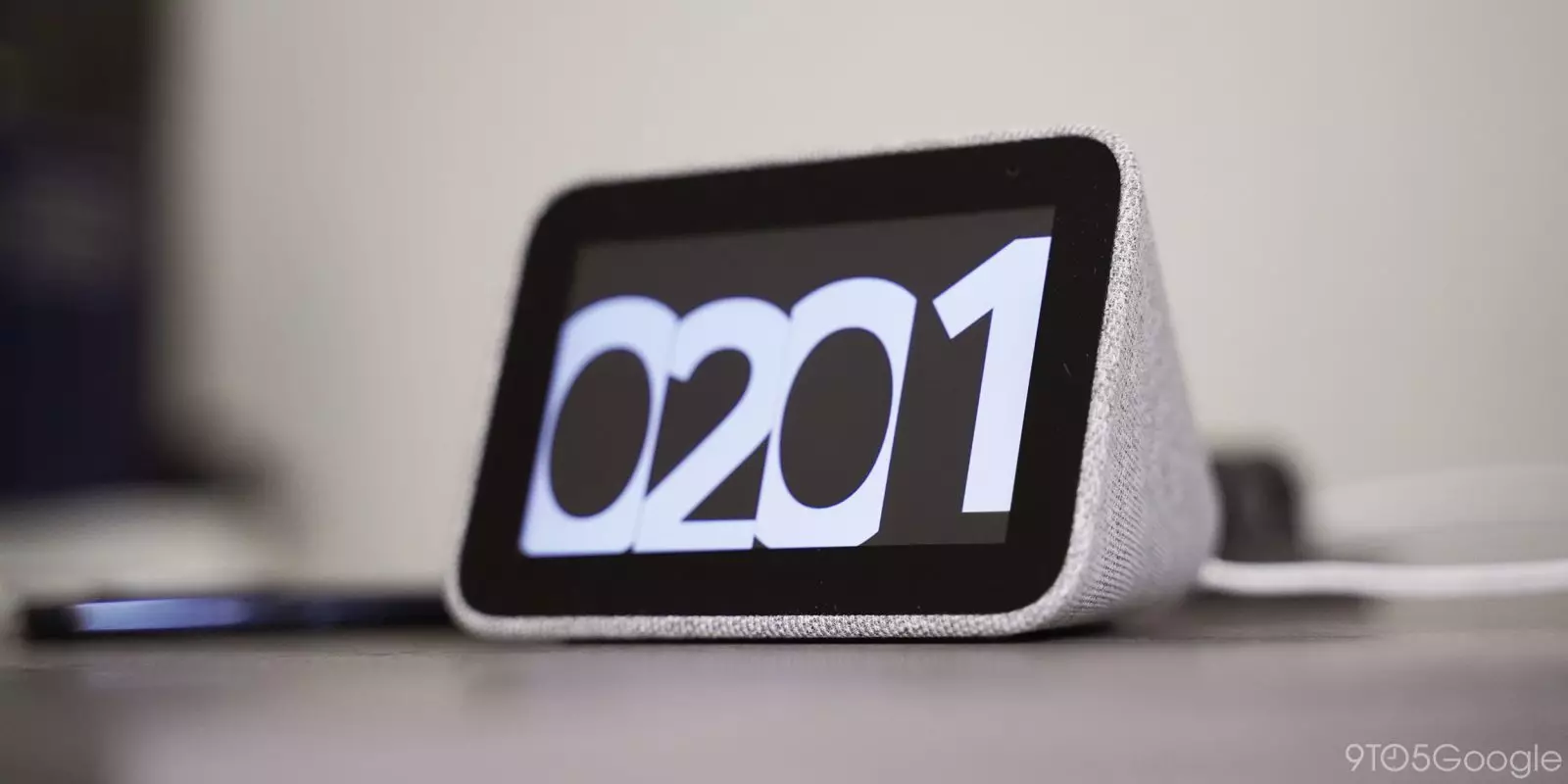 Lenovo Smart Clock displeyi