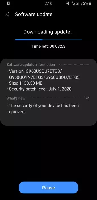 [Actualizare: T-Mobile S9/S9+] One UI 2.1 se lansează acum pentru Samsung Galaxy Note 9 32925_2