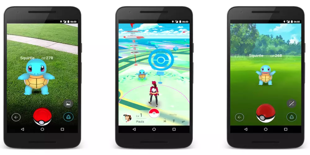 screenshot di pokemon-go
