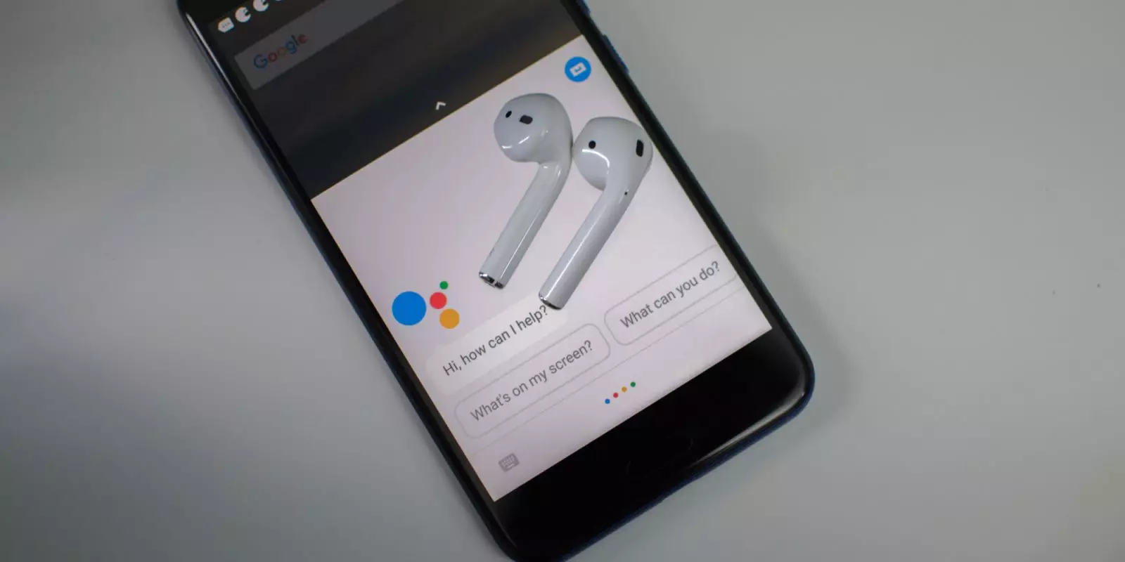 Google e kanna ea lokolla li-headphone tsa bona tsa Bluetooth w/ Assistant bekeng e tlang 33685_1