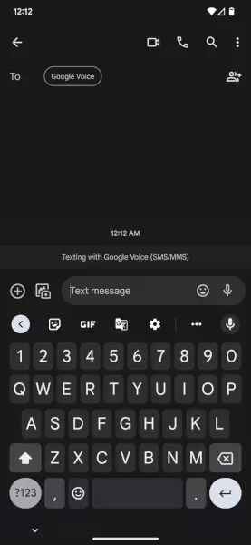 Google Assistant Voice Typing