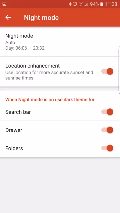 Nieuwste Nova Launcher-bèta introduceert 'Nachtmodus', meer zoekbalkkeuzes 34592_3