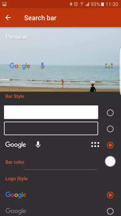 Nieuwste Nova Launcher-bèta introduceert 'Nachtmodus', meer zoekbalkkeuzes 34592_6