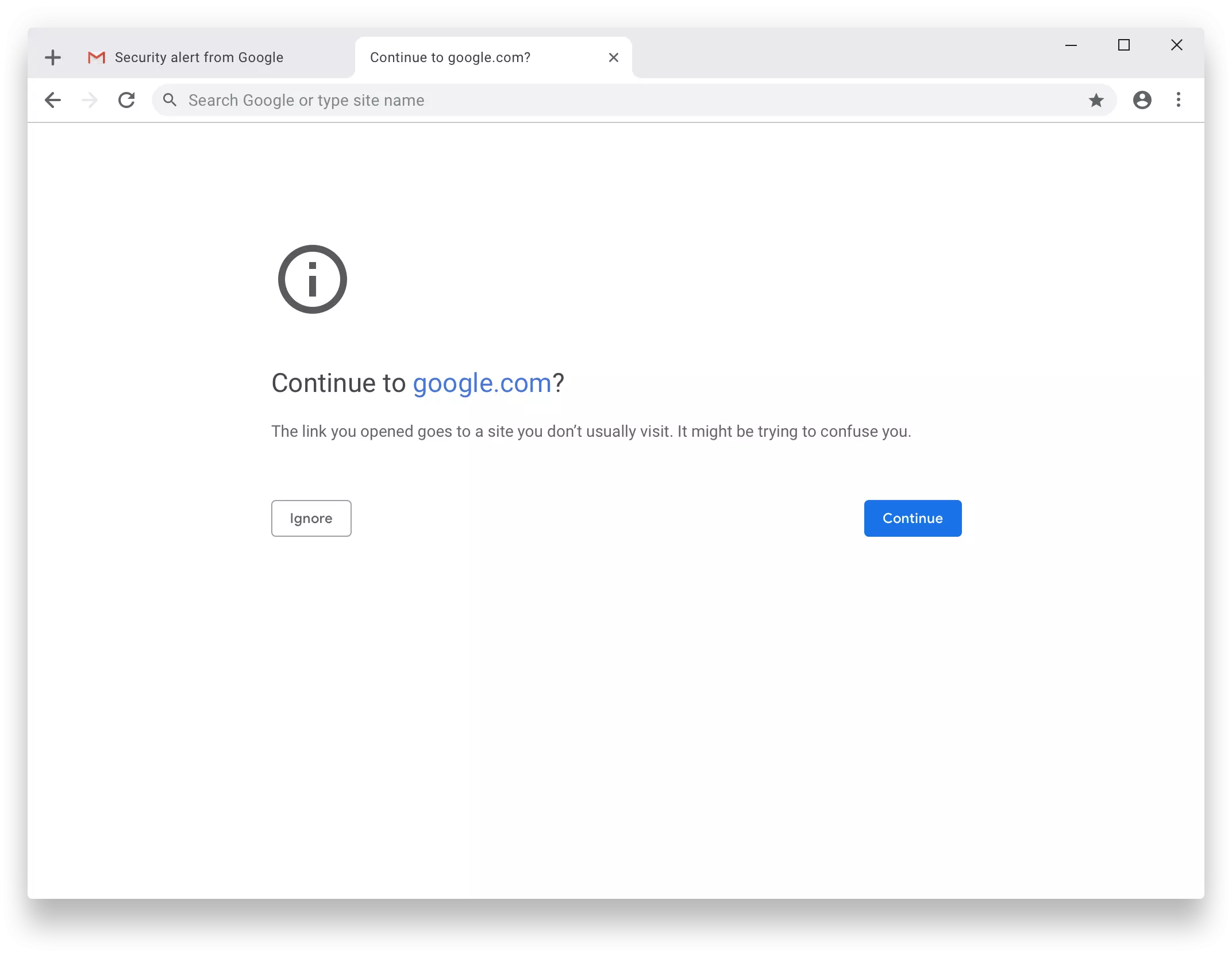 Chromeは、不正なURL警告、疑わしいSiteReporter拡張機能を追加します 35104_2