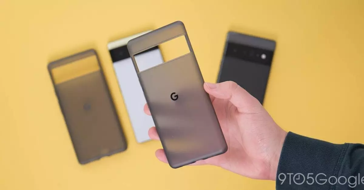 I possessori di Pixel 6 si lamentano dell'ingiallimento delle custodie ufficiali