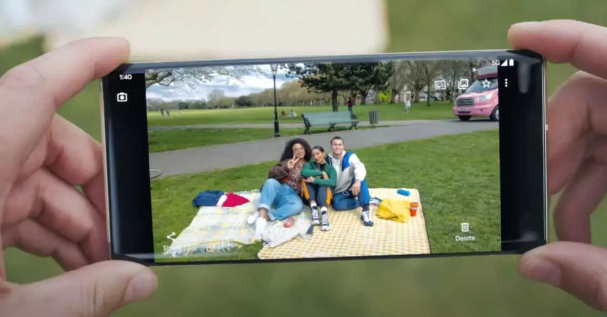 Magic Eraser ad highlights feature ntawm Pixel 6 series