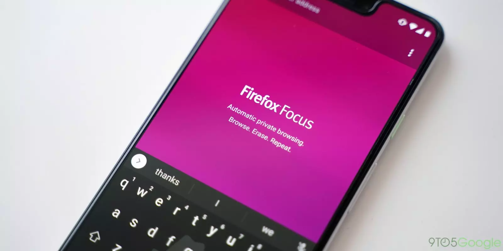 „Firefox Focus“ prideda „Google“ saugų naršymą „Android“. 38165_1