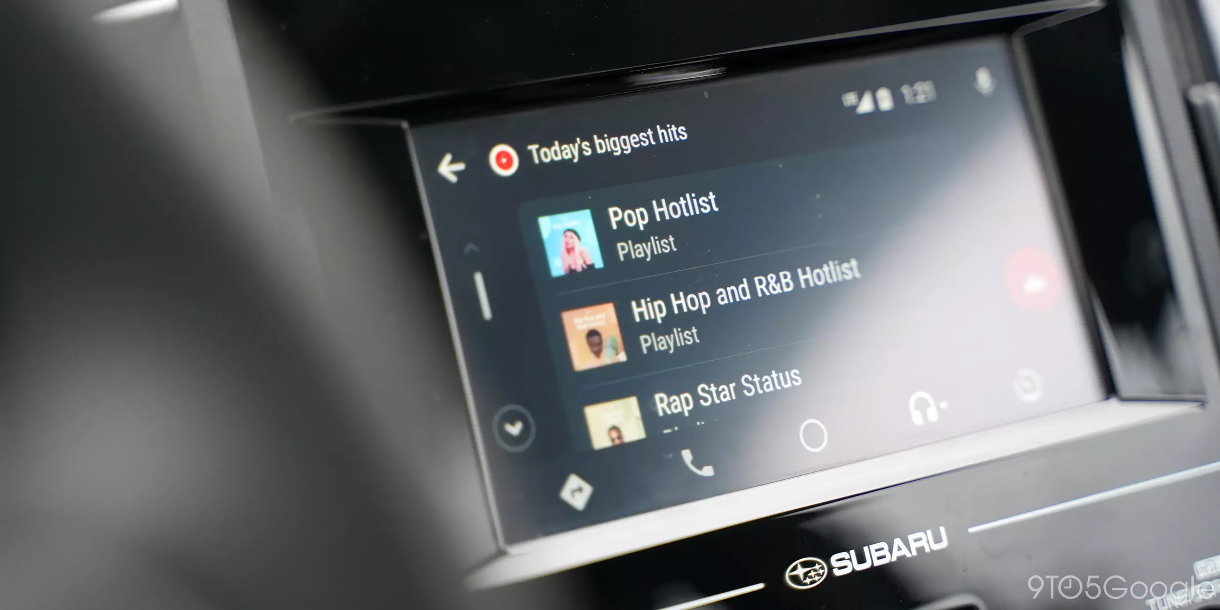 Ha u sebelisa: 'Mino oa YouTube o fihla ho Android Auto 40681_5