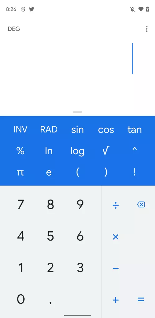 Google Calculator 8.0 arriveert met Material You op Android 12 4080_2