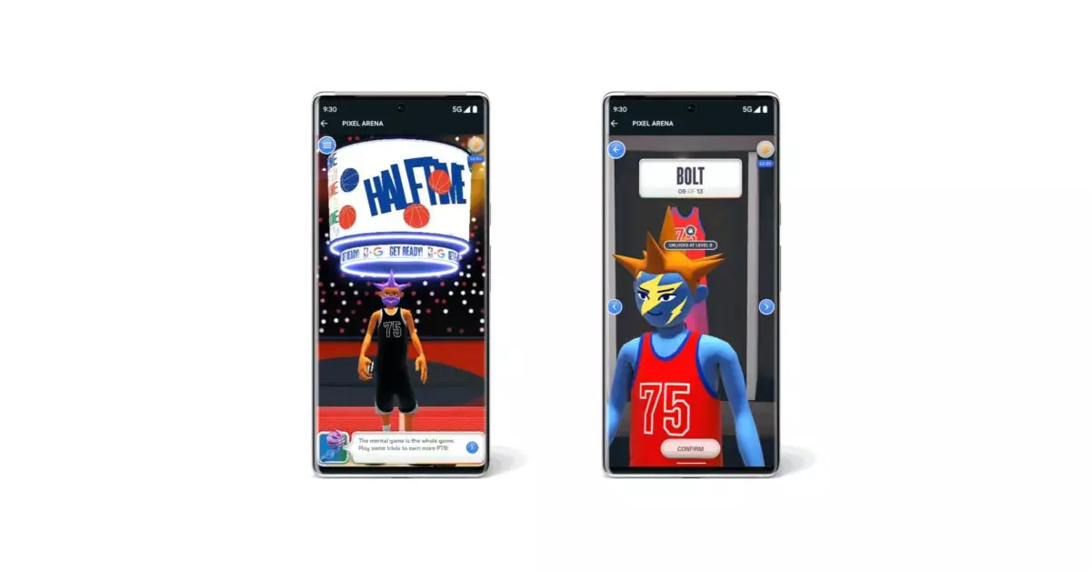 Google, 아바타와 퀴즈로 NBA용 '픽셀 아레나' 게임 제작