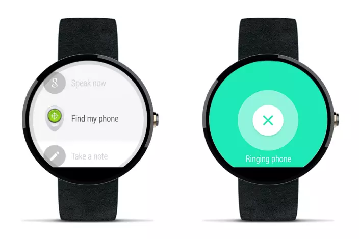 Android Wear ilə telefonunuzu tapın