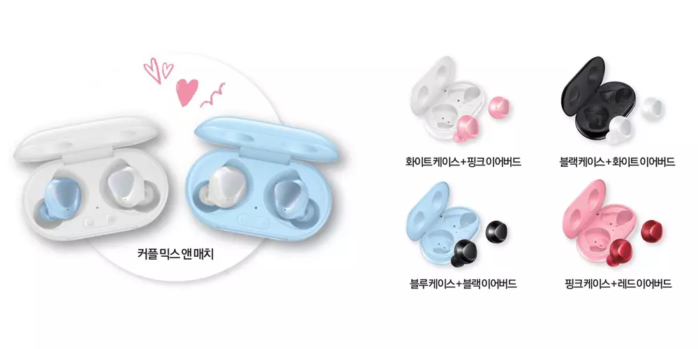 Samsung Galaxy Buds+ tilbyder mix og match farver i Korea 42327_2